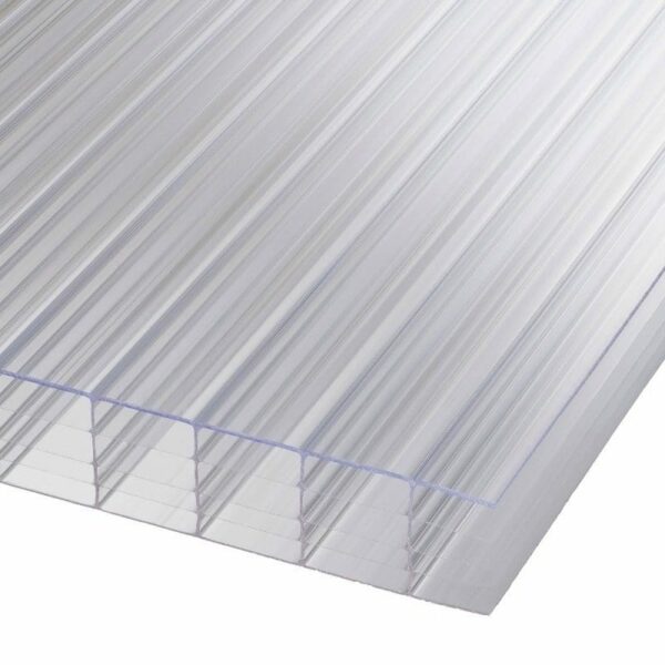 10mm Clear Twinwall Polycarbonate Sheet - LB Supplies