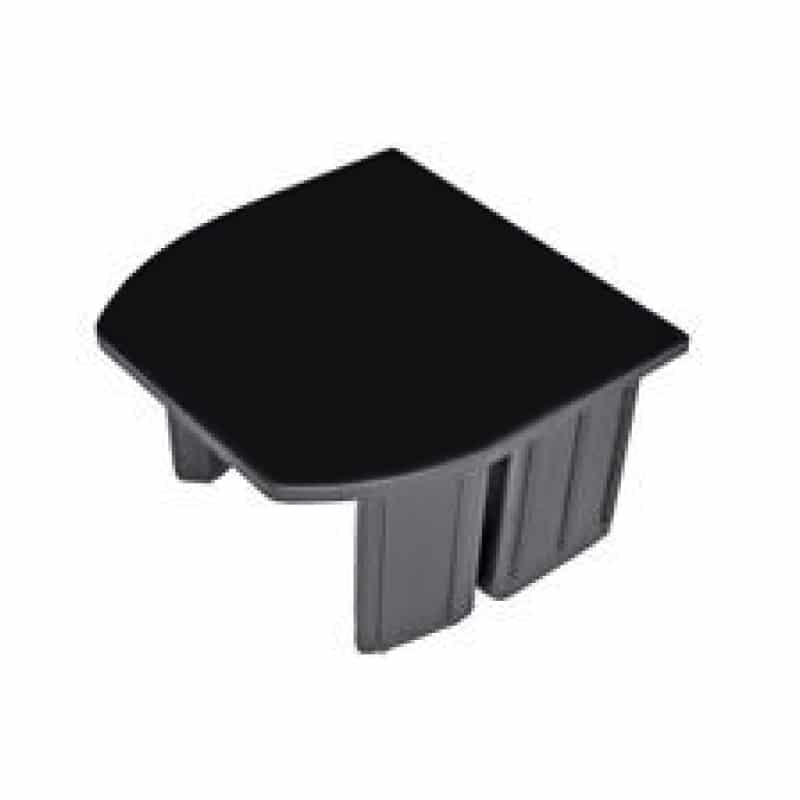 Arena Premium Composite 'U' Channel For Concrete Posts - Black - LB ...