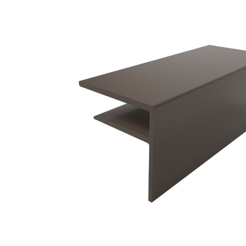 Brown PVC F-Section - LB Supplies