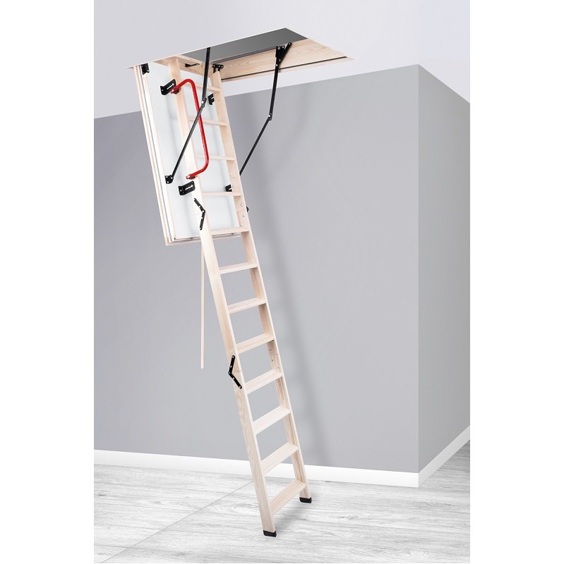 Oman Polar Deluxe Folding Loft Ladder & Hatch - LB Supplies