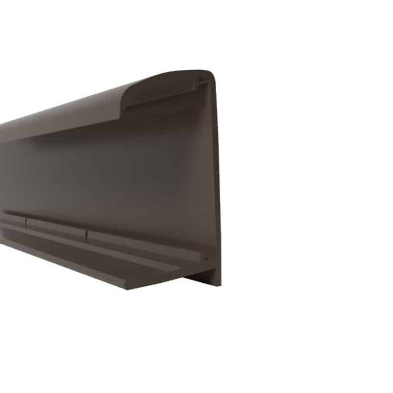 Brown PVC Sheet Closure - 2100mm Length - LB Supplies