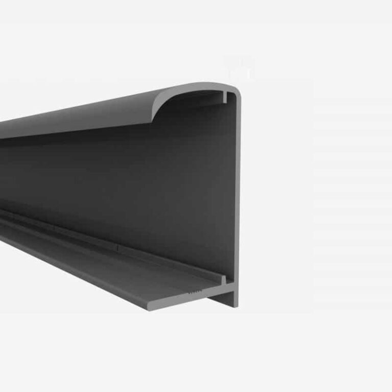 Grey PVC Sheet Closure - 2100mm Length - LB Supplies