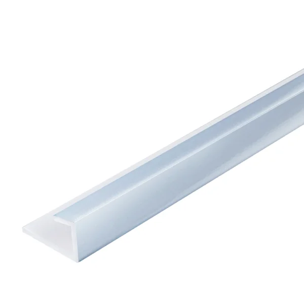 Zest 10mm PVC Shower Panel Trim End Cap 2400mm - LB Supplies
