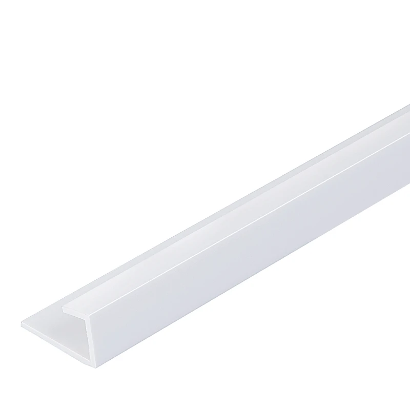 Zest 10mm PVC Shower Panel Trim End Cap 2400mm - LB Supplies