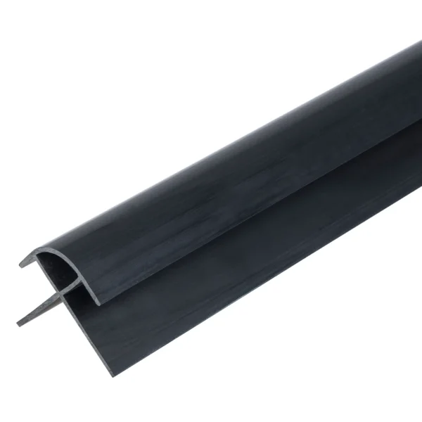 Zest Shower Panel Trim External Corner 10mm - LB Supplies